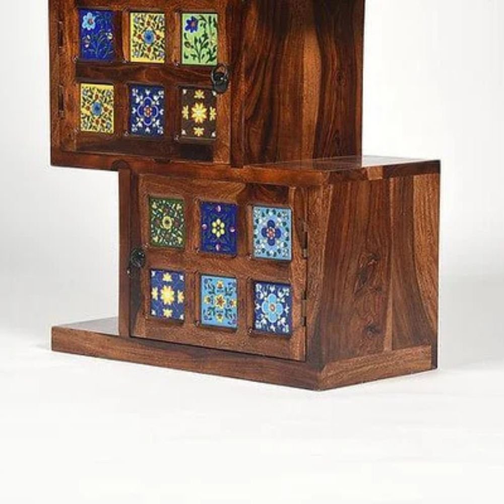 Mango Wood Modern Bookshelf – Blueheaven Handicraft