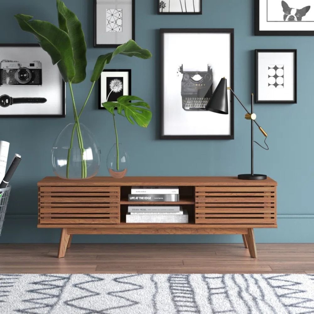 Wooden Decor TV Unit – Blueheaven Handicraft